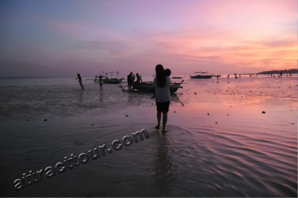 Bantayan Island Beautiful Sunset in the Beach - AttractTour