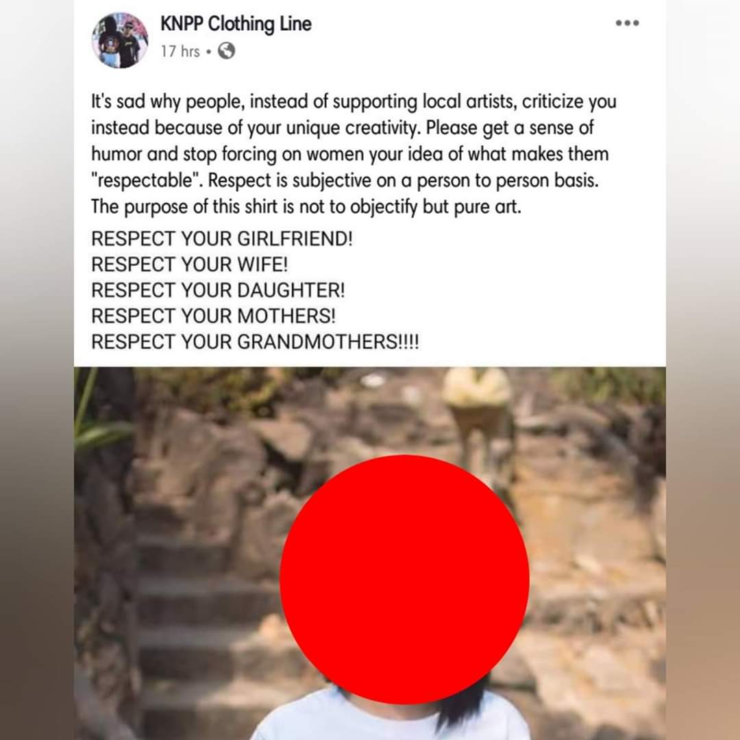 Actor Kristoffer Martin Slammed KNPP Clothing Line " Tunog At Basa ...