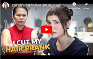 Ivana Alawi New Hair Style with Bangs Angry Her Mother [Watch Video ...