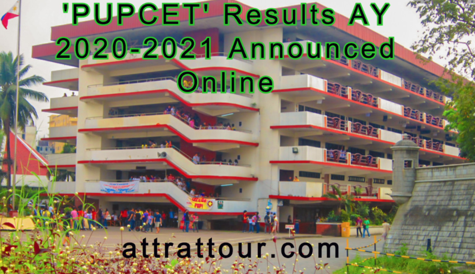 A-B: PUPCET Results from AY 2020-2021 - AttractTour
