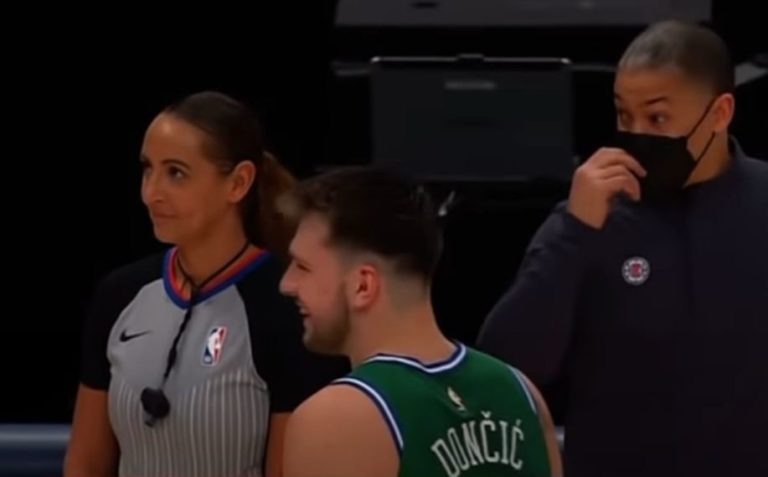 Meet Ashley Moyer-Gleich NBA Referee Viral Reaction over Luka Dončić ...