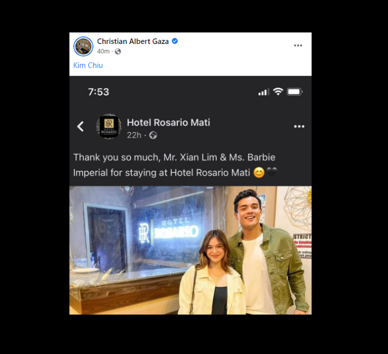 VIRAL NOW: Barbie Imperial and Xian Lim Seen Together in a Hotel ...
