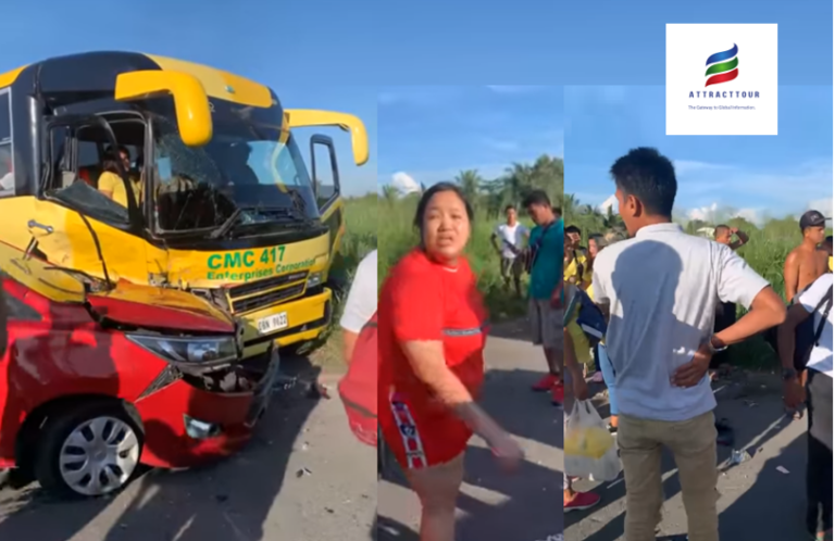 JUST IN: Video of Vehicular Accident of CMC Mini-Bus and a Red Toyota ...