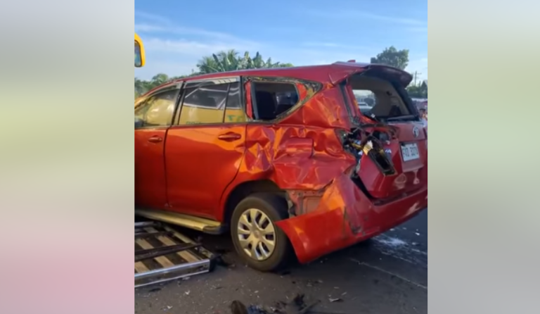 JUST IN: Video of Vehicular Accident of CMC Mini-Bus and a Red Toyota ...