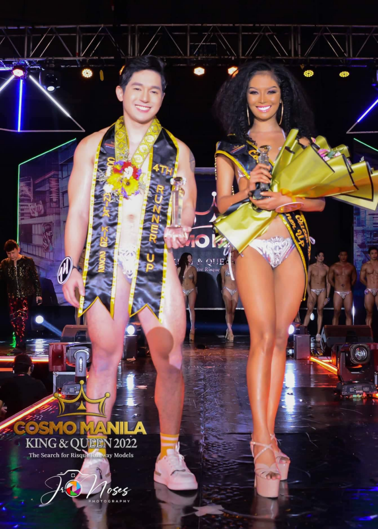 Jovy Angel and Morena Carlos were crowned Cosmo Manila's King and Queen 2022 - AttractTour