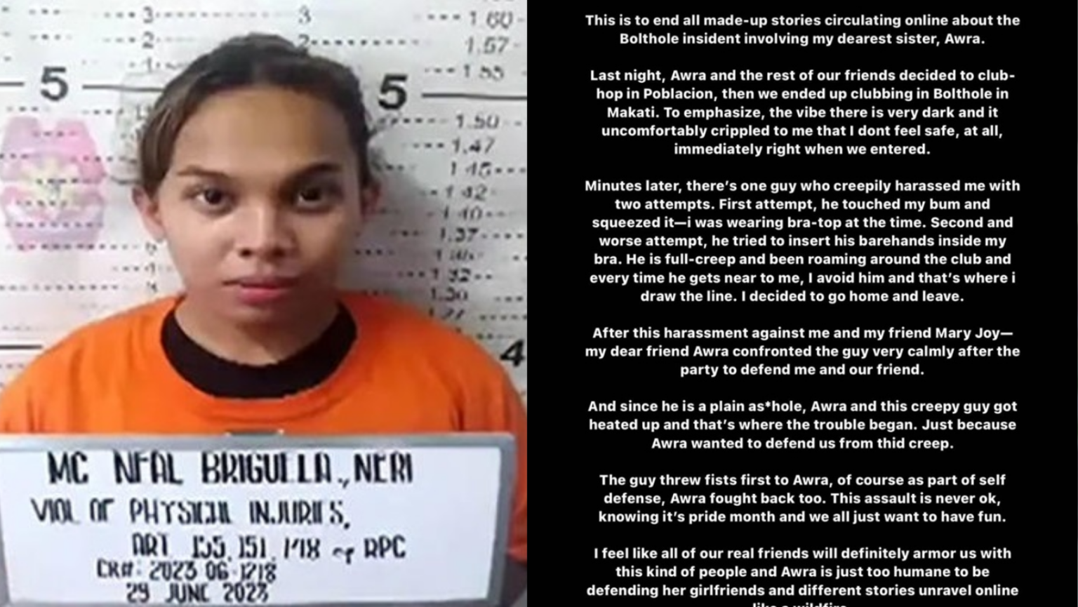 Zayla Nakajima reveals Awra Briguela Defended her against the abuser ...